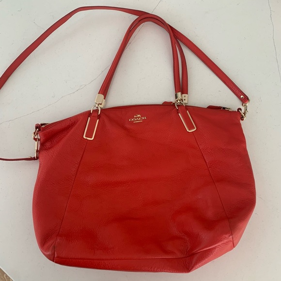 Coach | Bags | Rare Orange Coach Bag | Poshmark